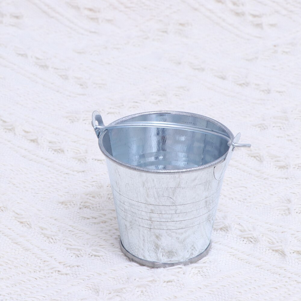 24pcs Tinplate Mini Metal Bucket Flower Pots Home ... – Grandado