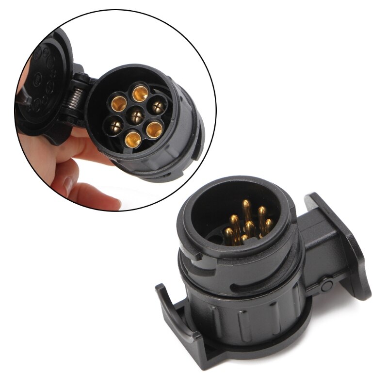 Waterproof 13 To 7 Pin Plug Trailer Caravan Electr... – Grandado