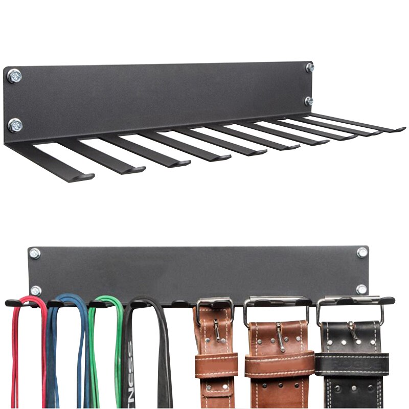 Wall Mounting Hook Barbell Rod Rack Belt Rack Skip... – Grandado