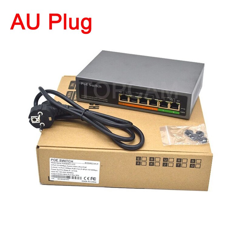 Poe Switch Met Gestandaardiseerde RJ45 Poort Ieee ... – Vicedeal