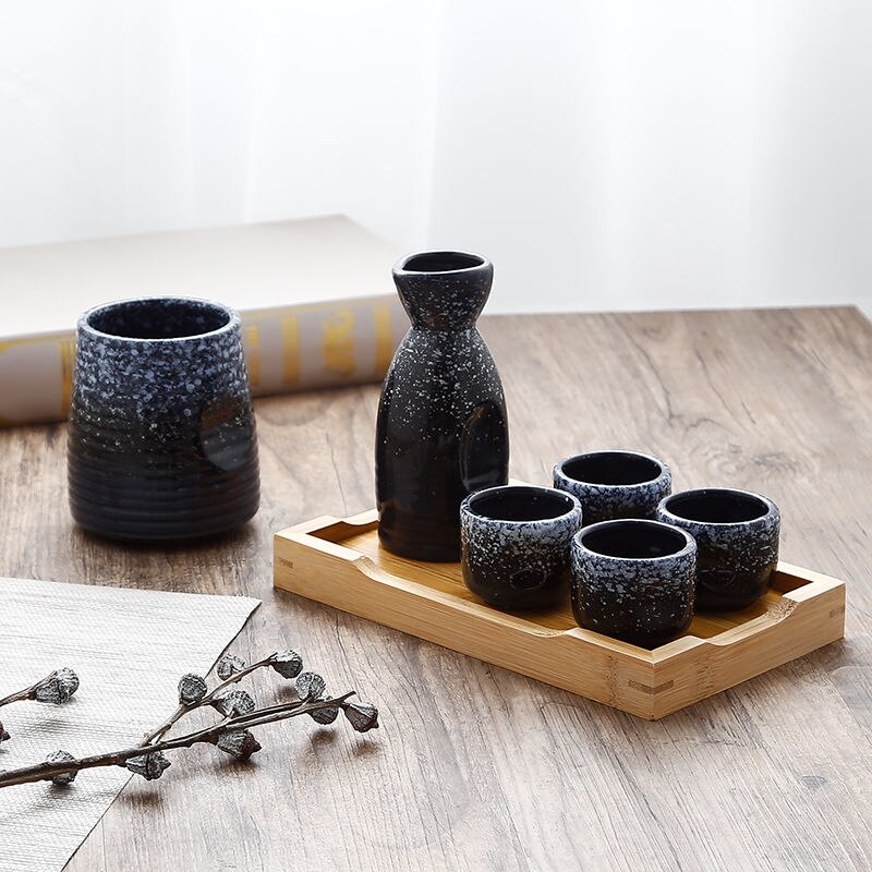 Japanese Ceramic Sake Wine Set Household drinking ... – Grandado