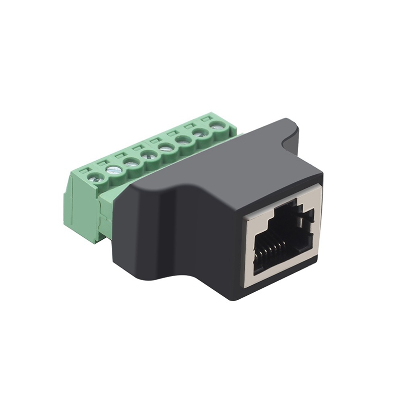 0.3m CAT5 RJ45 Ethernet Male Female to 8-Pin Screw... – Grandado