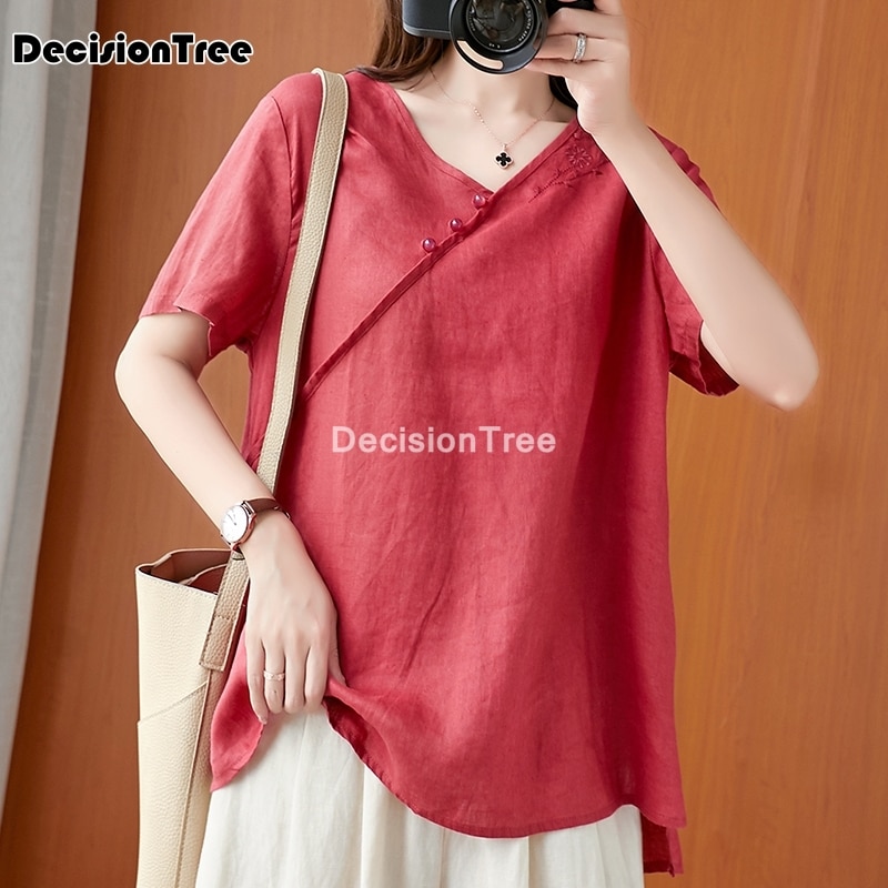 women clothing flower print tops tang costume chin... – Vicedeal