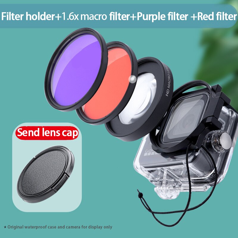 58Mm Duiken Filter16x Hd Macro Close Up Lens Set W... – Vicedeal