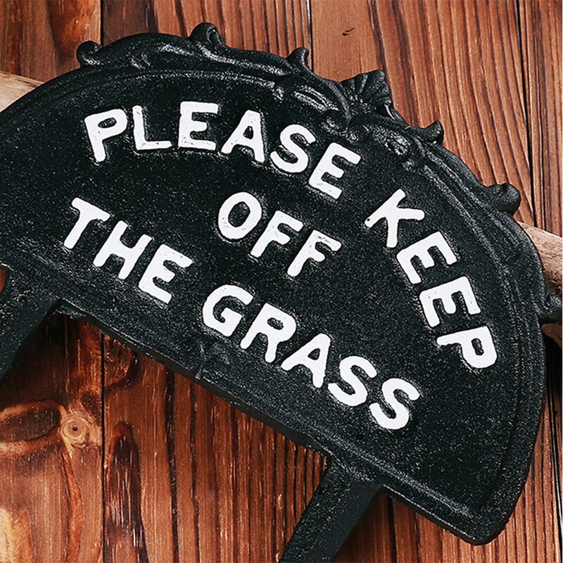 Garden Warning Sign 1PC Heavy Duty Yard Sign Garde... – Grandado