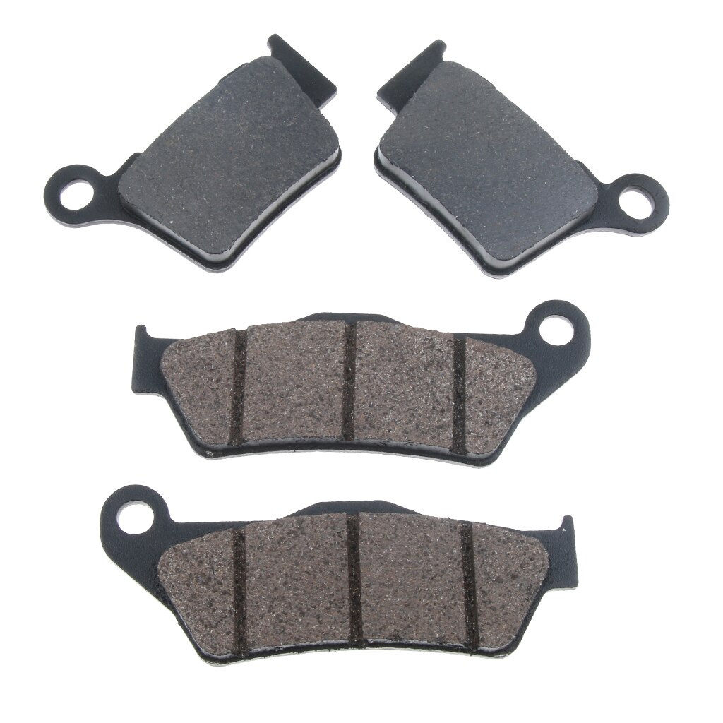 2 Pair Brake Pad Set (Front + Rear) Replace for 12... – Grandado