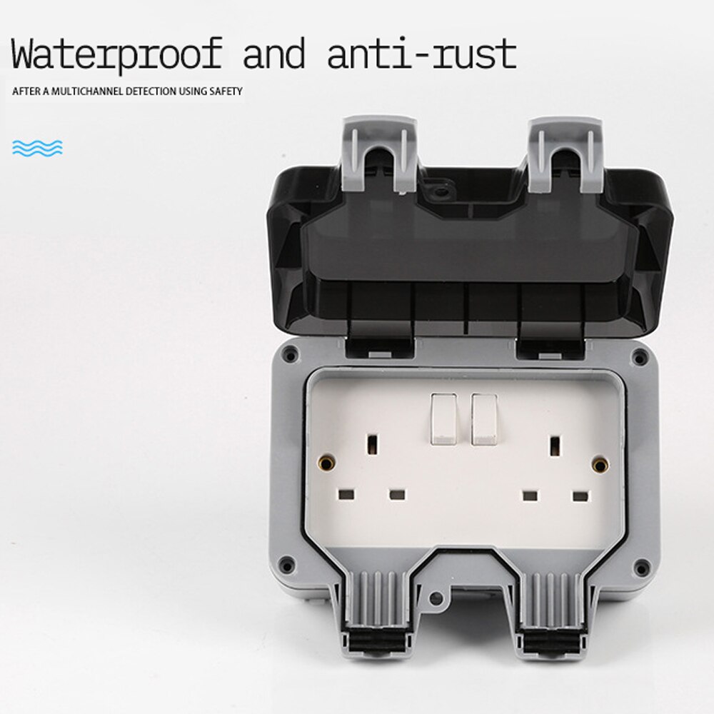 IP66 Weatherproof Waterproof Outdoor Wall Power So... – Vicedeal