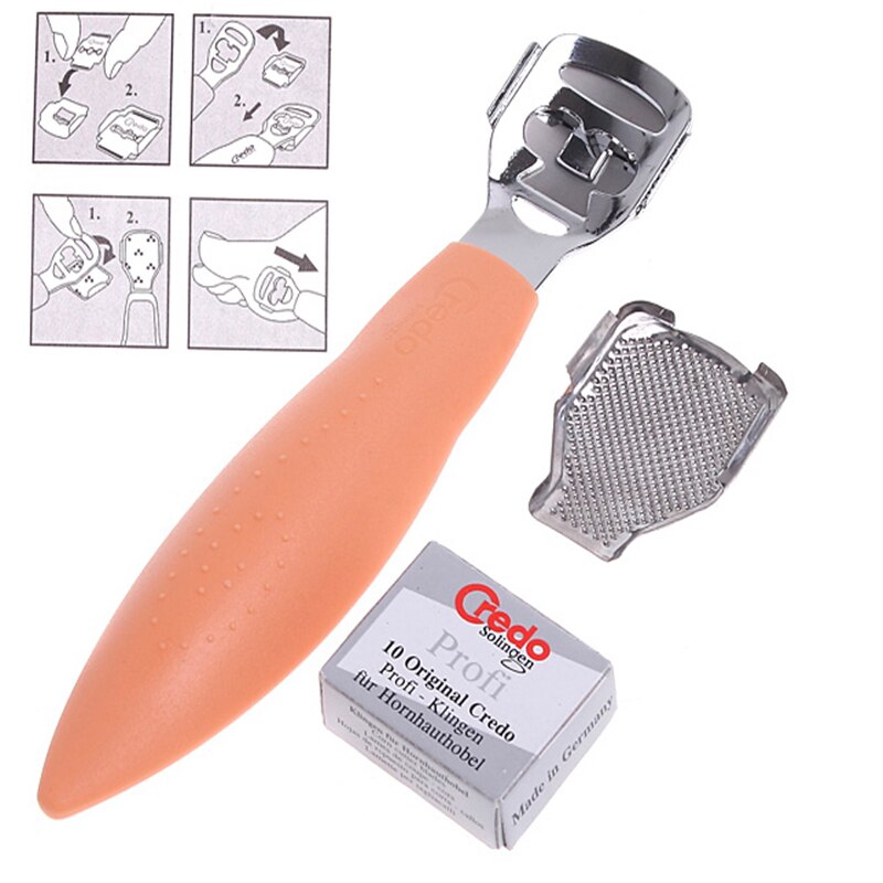 1 Set Stainless Steel Callous Skin Corn Cuticle Cu... – Grandado