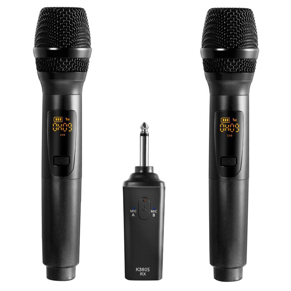 2Pcs K380S Wireless Microphone Portable Handheld M... – Vicedeal
