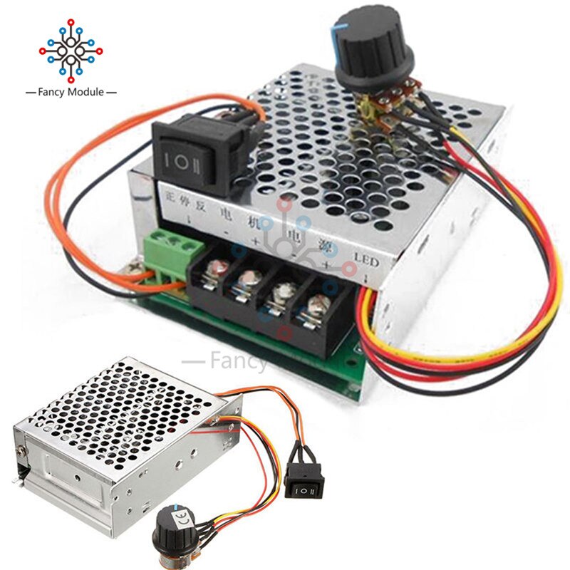 10V to 50V 40A DC Motor Speed Regulator PWM Speed ... – Grandado