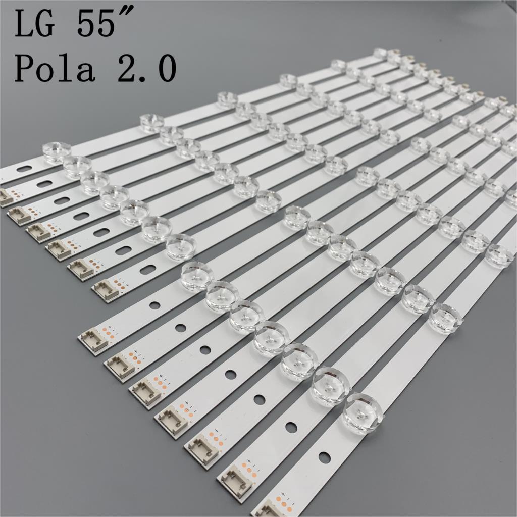 14PCS/Set LED strip For LG innotek Pola2.0 55"LG 5... – Vicedeal
