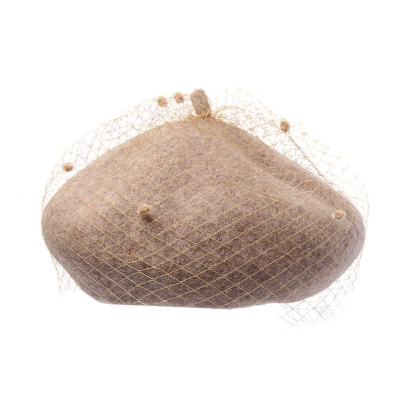 Gorro boina lana Vintage para Otoño e Invierno par... – Grandado