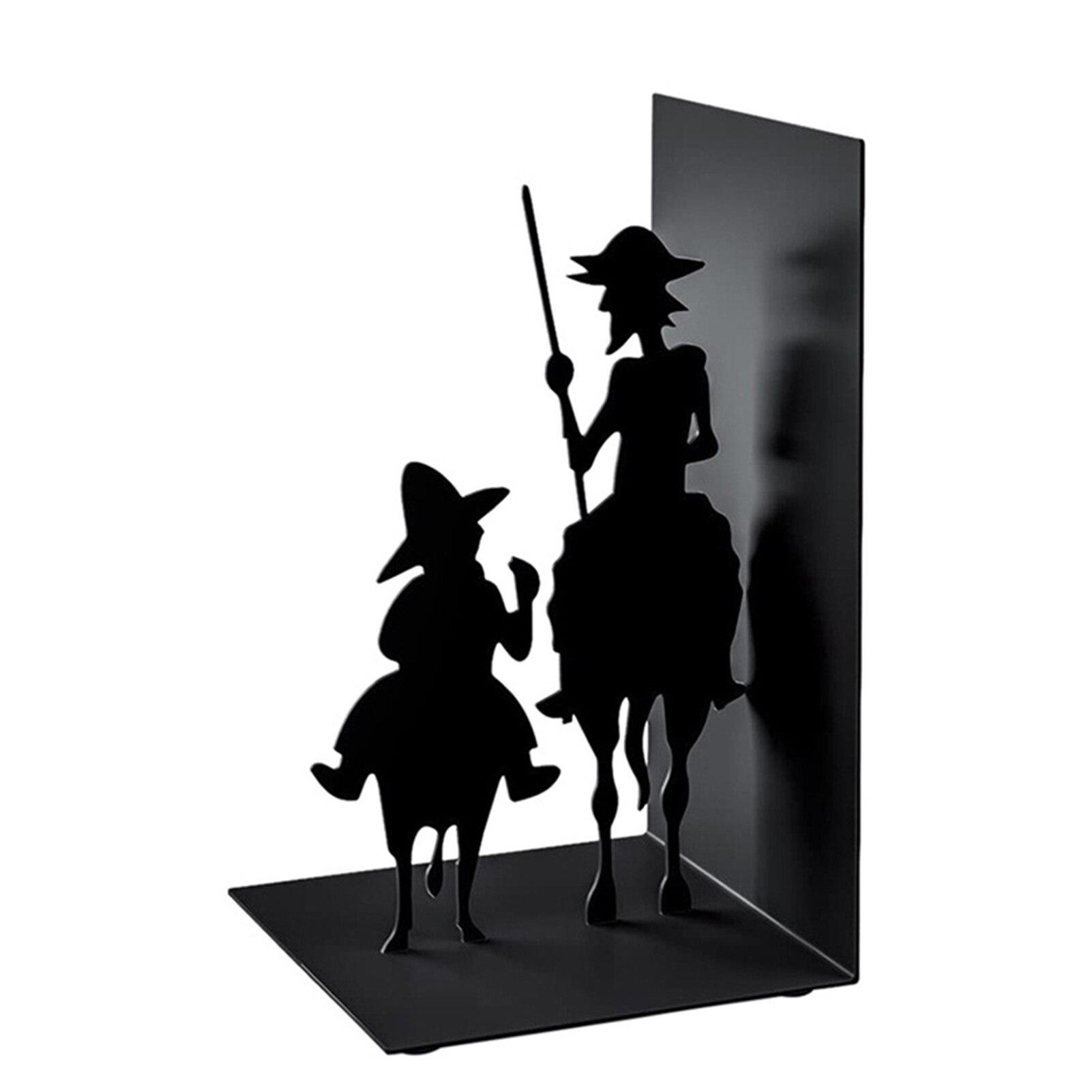 Simple Modern Decorative Book Ends Iron Art Black ... – Vicedeal