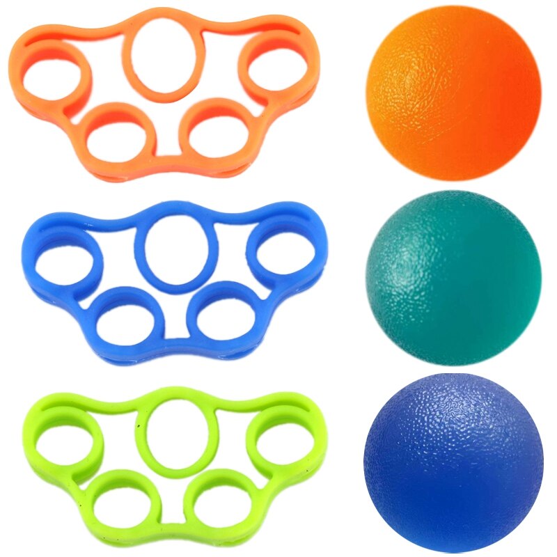 6Pcs Silicone Round Grip Ball Silicone Finger Pull... – Grandado