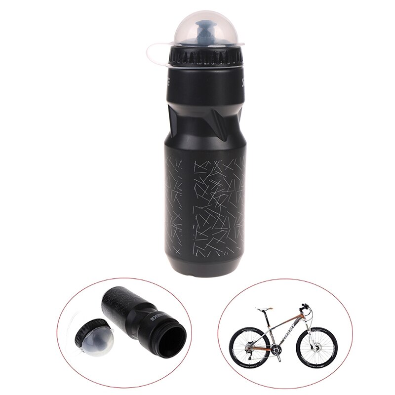 Portable 750ml Black Mountain Bike Bicycle Sports ... – Grandado