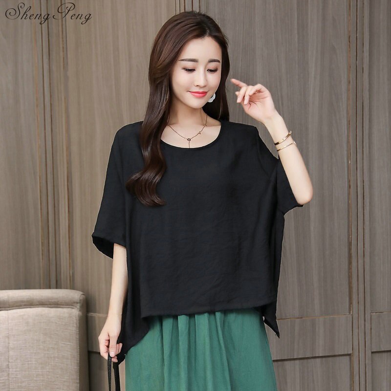 chinese style women hanfu top chinese chinese shir... – Grandado