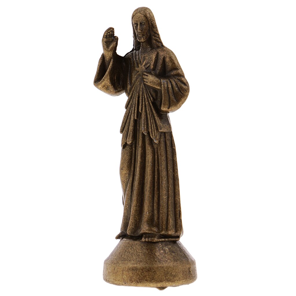 Metal Model Jesus Holy Christ Statue with Magnetic... – Grandado