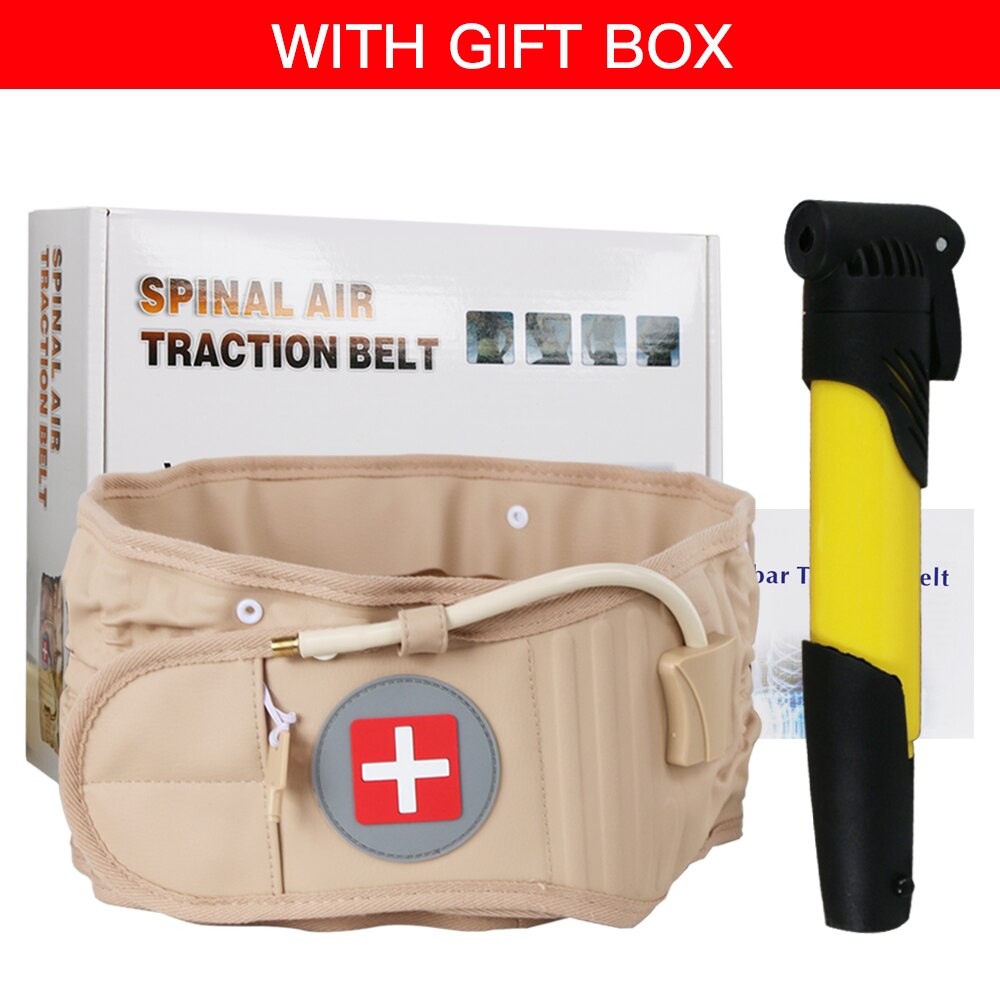 Air Traction Waist Brace Support Lumbar Back Massa... – Vicedeal