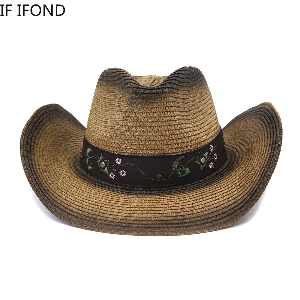 Vintage Zomer Zon Western Cowboy Hoeden Voor Manne... – Vicedeal