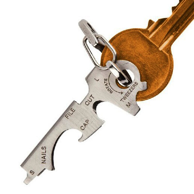 8 in1 Multi Tool Key Rvs Outdoor Multi-functionele... – Vicedeal