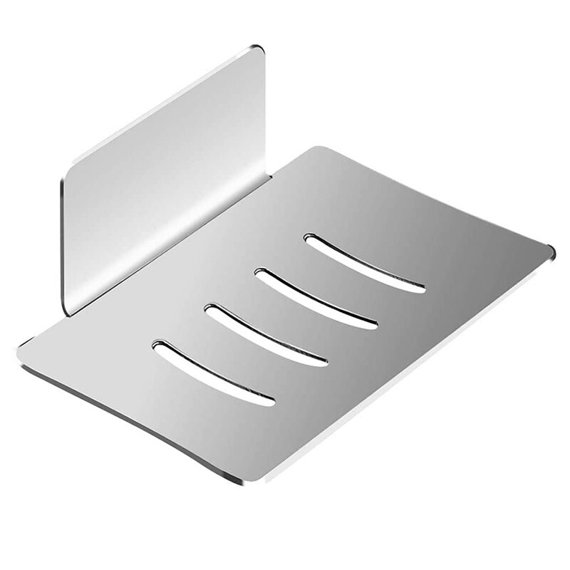 Stainless Steel Bathroom Shower Soap Box Dish Stor... – Vicedeal