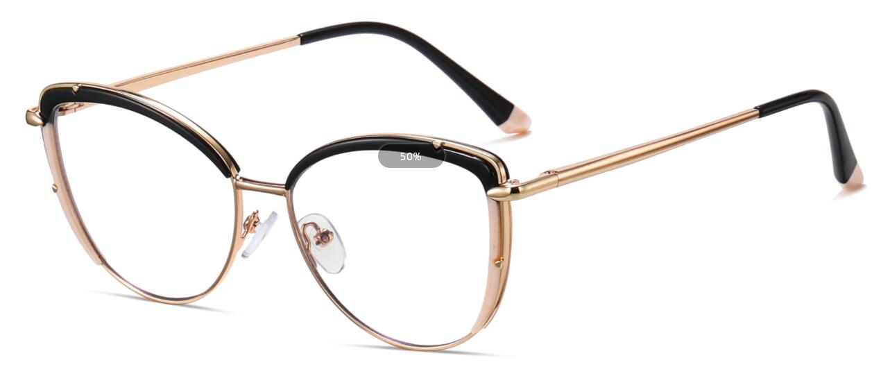 Fancy Pink Cat Eye Eyeglasses Women 2022 Luxury Op... – Vicedeal