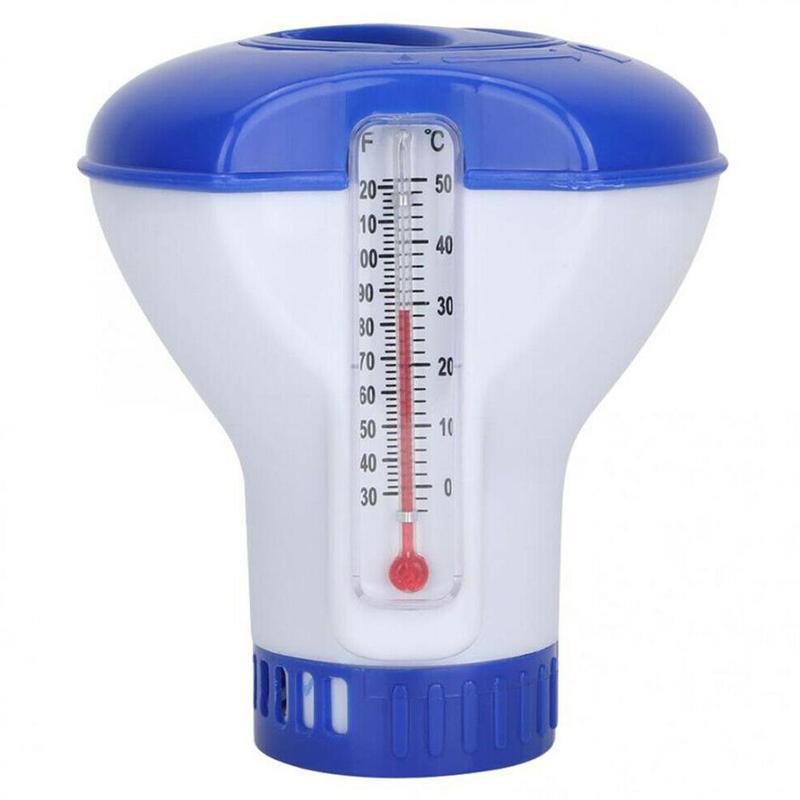 Swimming Pool Floating Dosing Device With Thermome... – Grandado