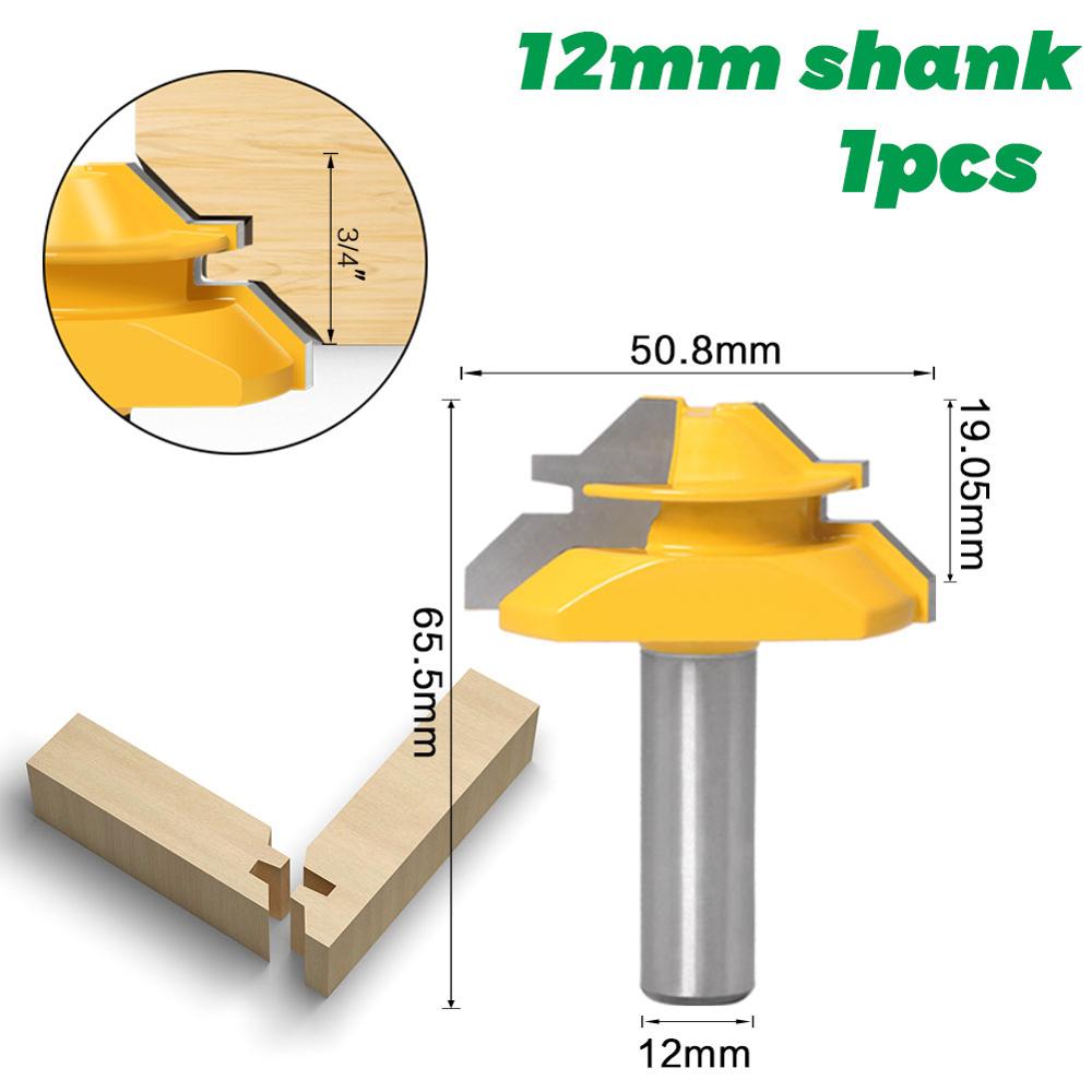 Tongue and Groove Router Bit Tool Set ½'' Shank Wi... – Grandado