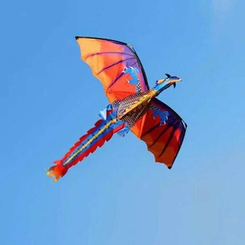 Colorful Dragon Outdoor Colorful 3D Dragon Flying ... – Grandado