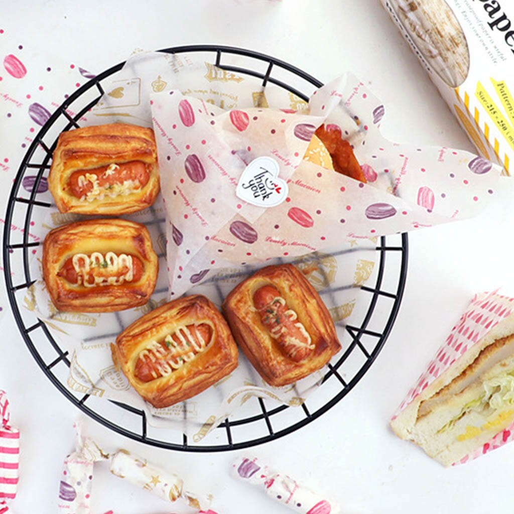 50Pcs/Lot Wax Paper Waterproof Oilproof Grease Pap... – Grandado