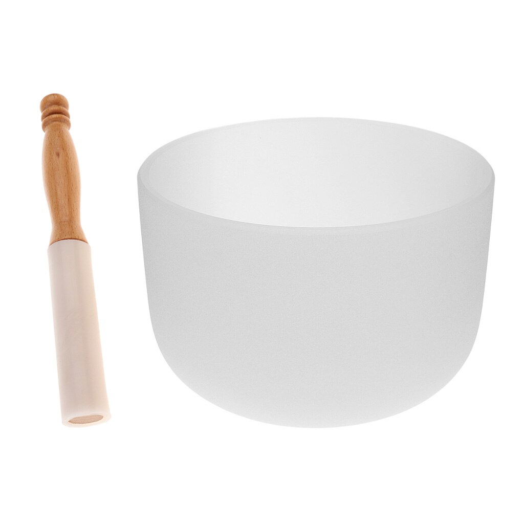Crystal Singing Bowl E Note For Solar Frosted Quar... – Vicedeal
