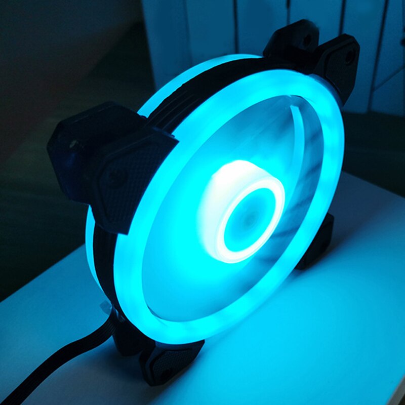 COOLMOON 3PCS Computer Case PC Cooling Fan 120mm C... – Grandado