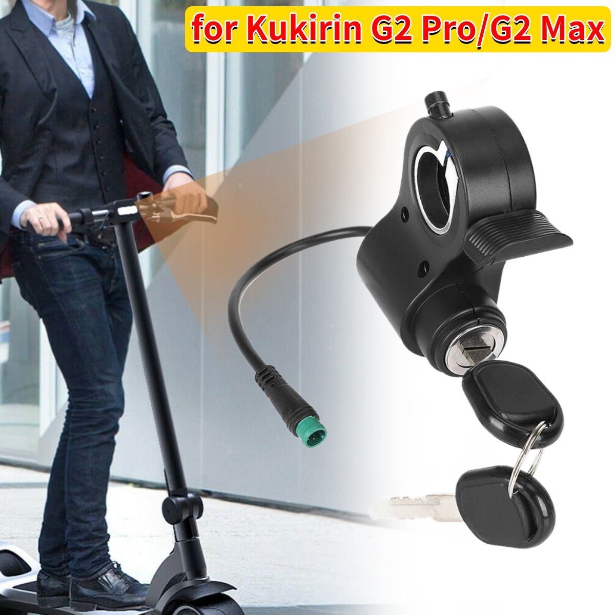 E-Scooter Ignition Lock with Keys Electric Scooter... – Grandado