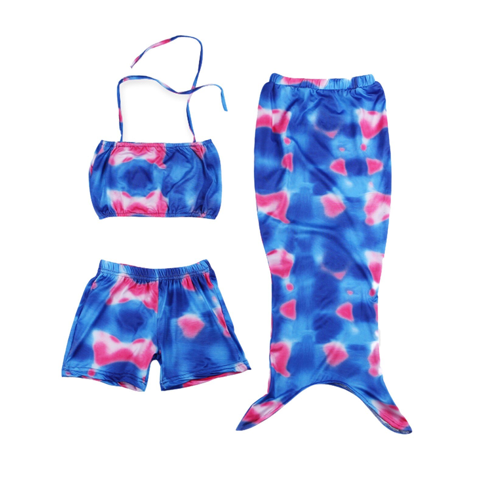 3pcs Kids Girls Costume Swimming Top Shorts Bikini... – Vicedeal