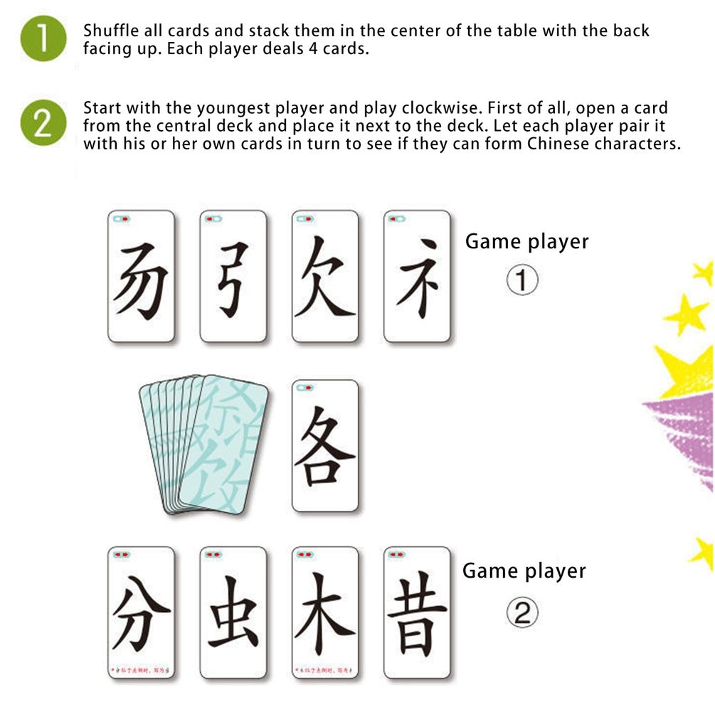 Boxed Kids Learning Chinese Words Language Flash C... – Grandado