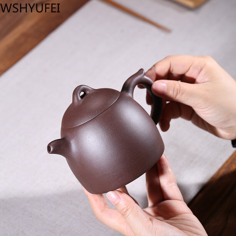 Large capacity 340ml Yixing tea pot purple clay te... – Grandado