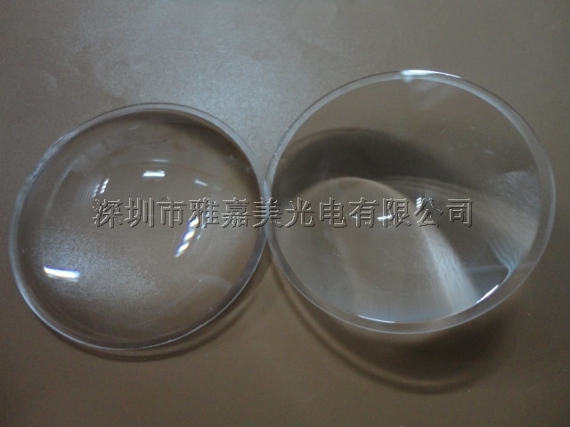 power LED lens diameter 45mm Plastic Plano Convex ... – Vicedeal