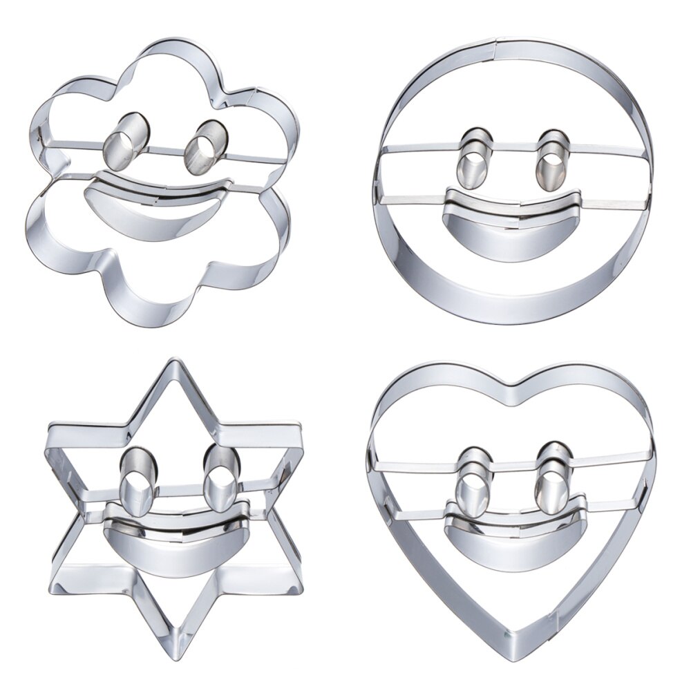 4pcs Stainless Steel Vegetable Cutter Shapes Set V... – Grandado