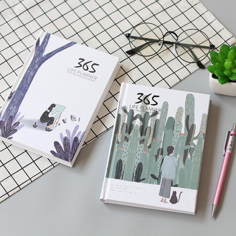 365 days Planner Notebook Yearly Agenda Inner Page... – Vicedeal