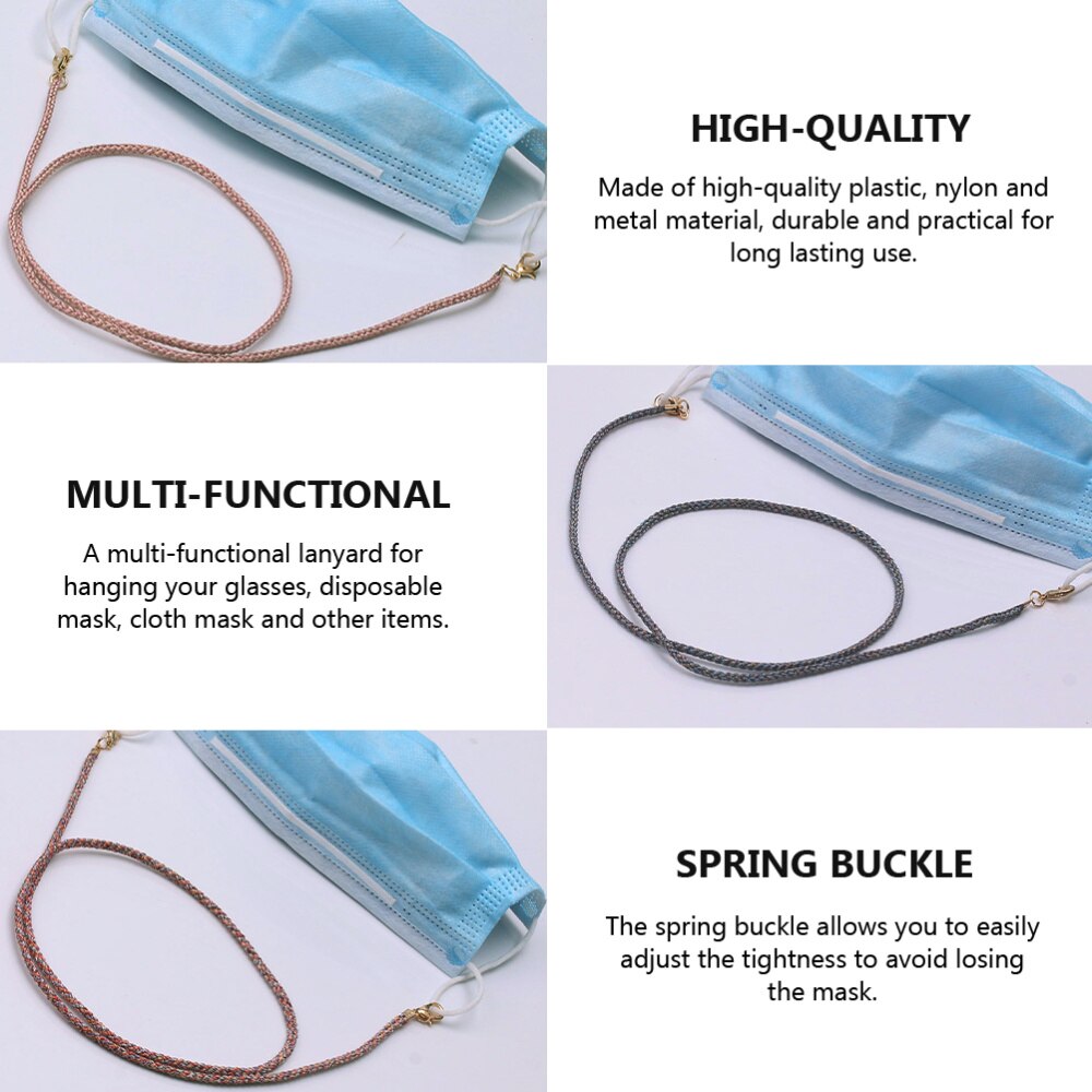 6Pcs Mask Lanyards Fine Safe Nice Chic Mask Retain... – Grandado