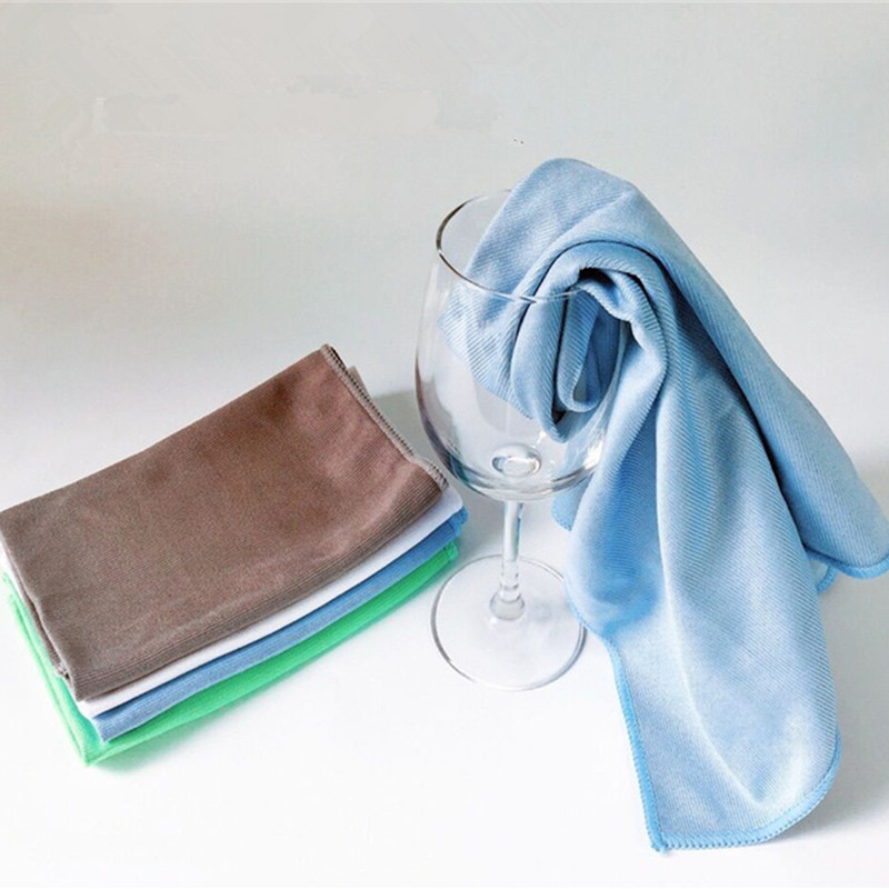 1Pc Microfiber Glass Mirror Cleaning Cloth Kitchen... – Grandado