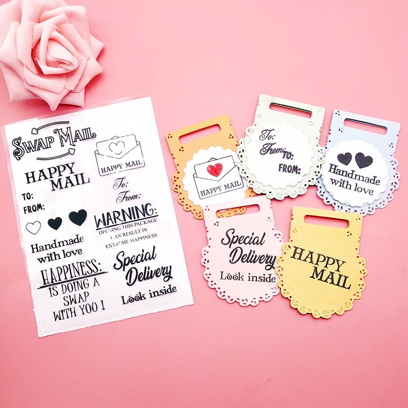Swap Mail Sentiment Clear stamp for Swap Mail Scra... – Grandado