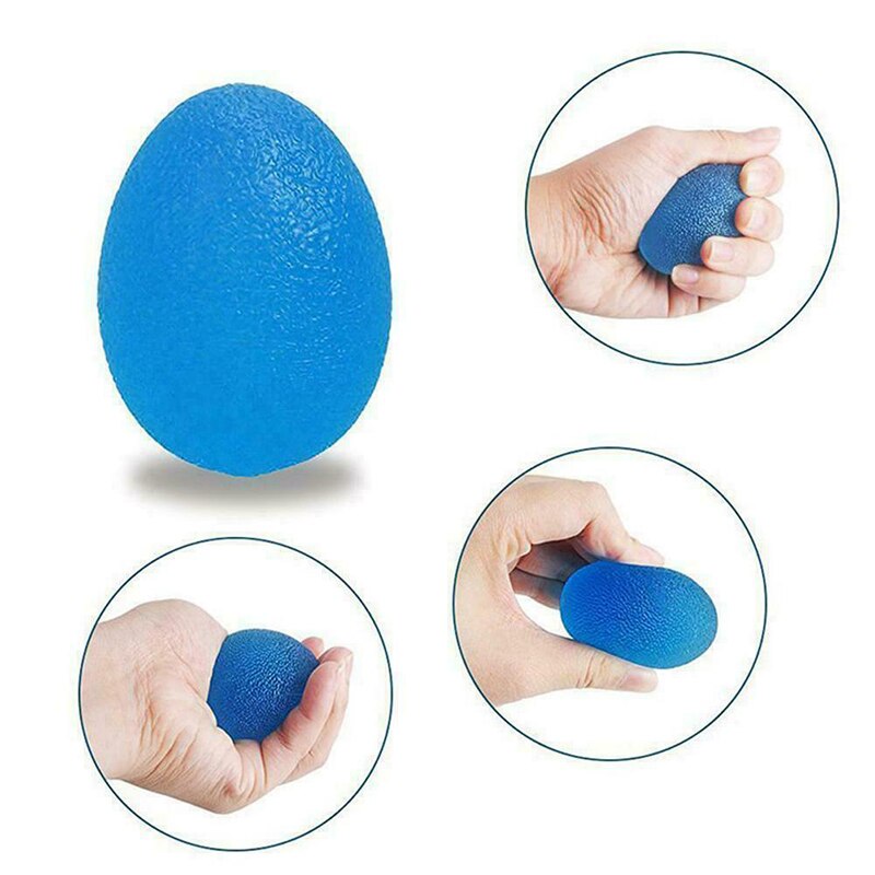 1pc Gel Egg Stress Ball Hand Exercise Finger Relax... – Vicedeal