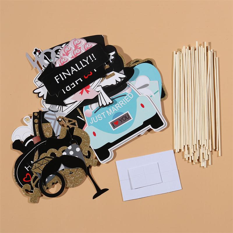 53pcs Nontoxic Cute Funny Decorative Photo Props P... – Grandado