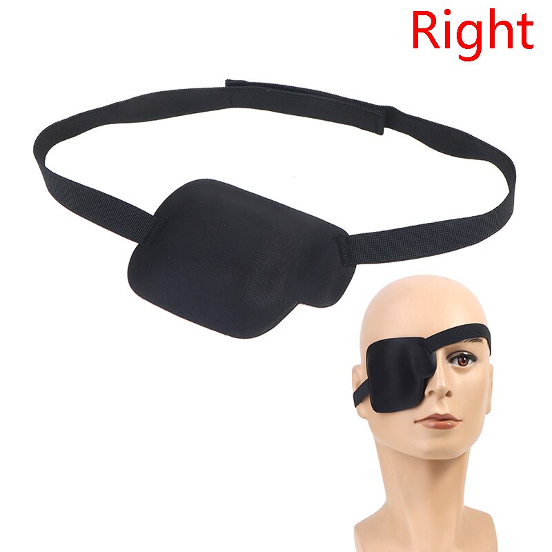 1Price Unisex Solid Black Single Eye Patch Washabl... – Grandado
