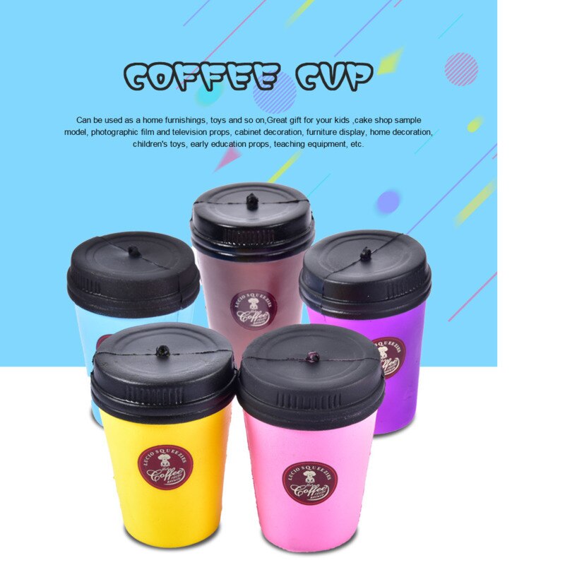 Squishy Slow Rising Coffee Cup Squishe Antistress ... – Grandado