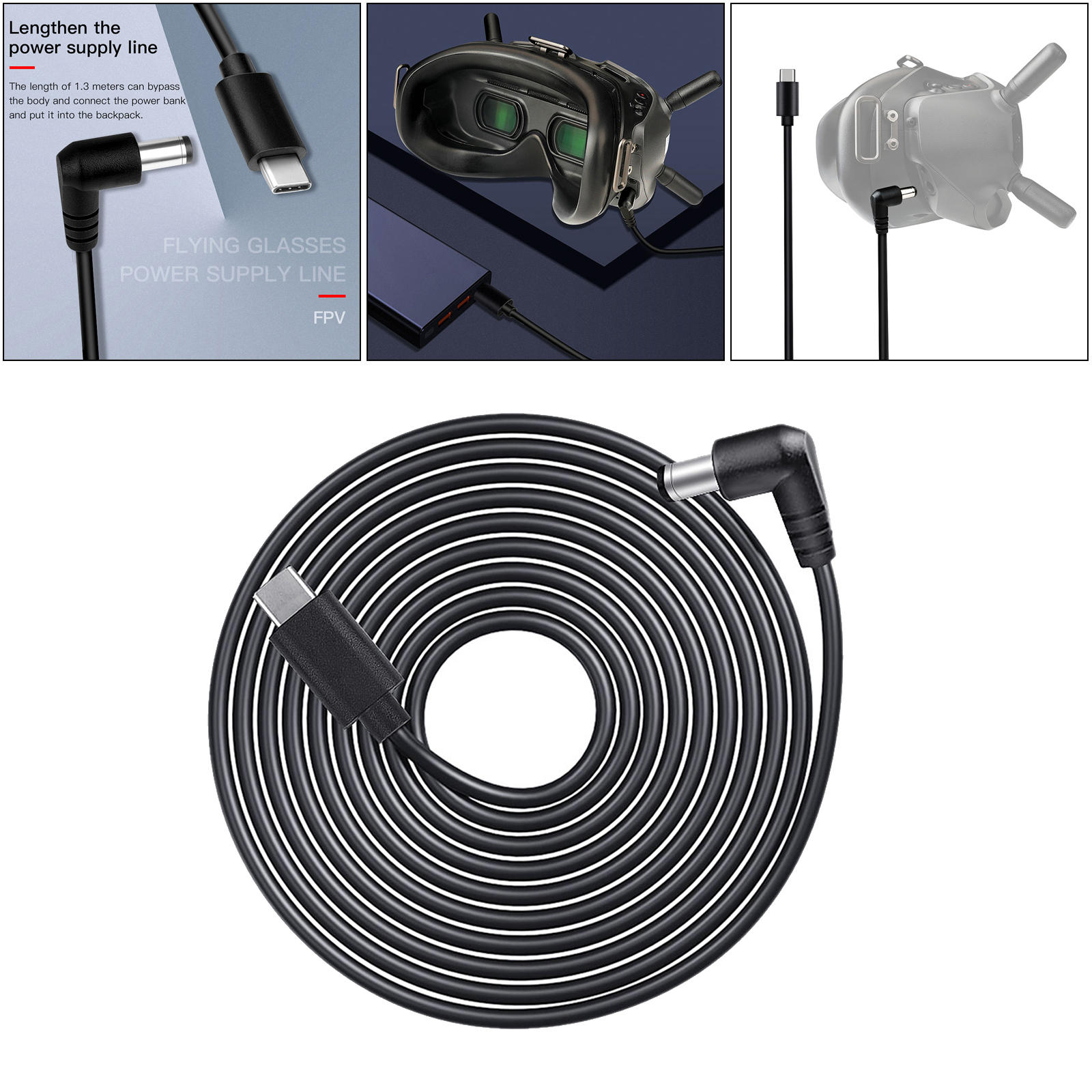 Supply Cable for DJI Goggle Fast Charging PD Port ... – Grandado