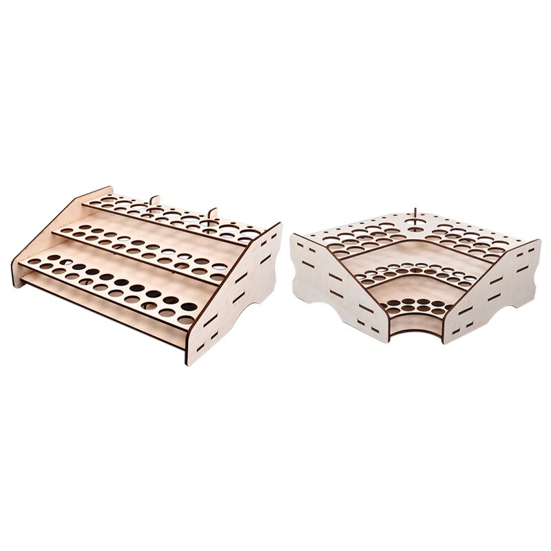 Wooden 3 Layers Pigment Bottle Drawer Storage Orga... – Vicedeal