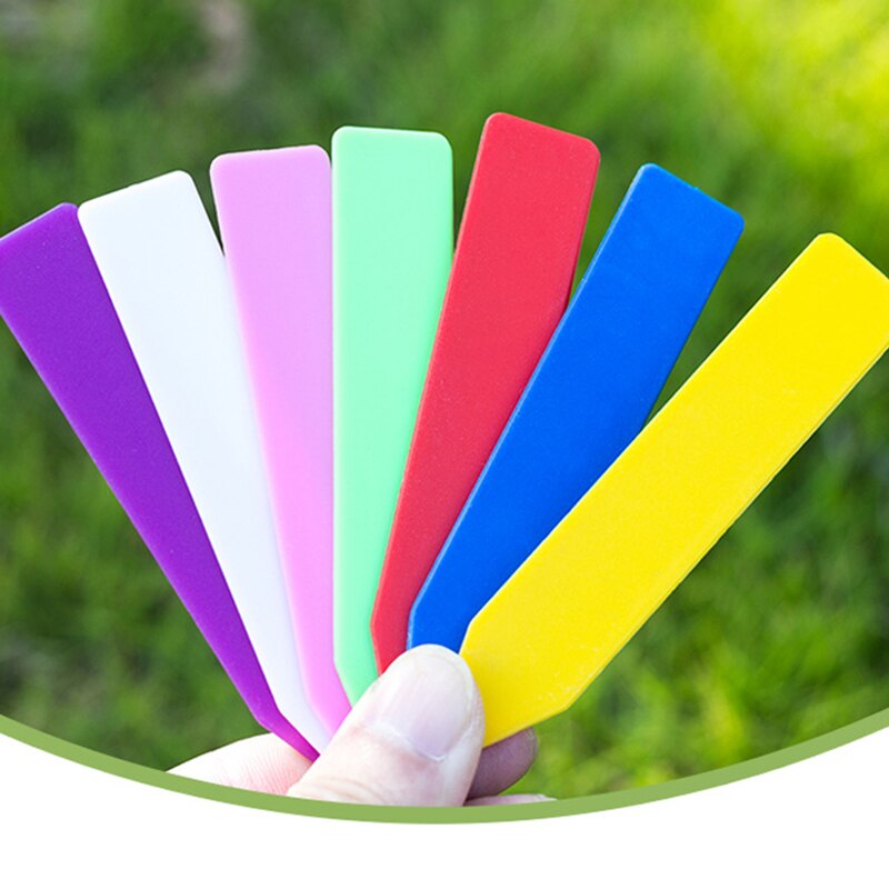 50 Pcs Garden Plant Labels Plastic Plant Tags Nurs... – Grandado