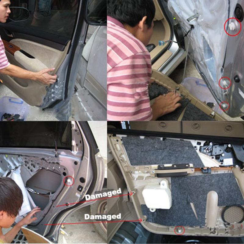 Car-styling Type 10 Pcs Car Door Panel Fastener Li... – Grandado